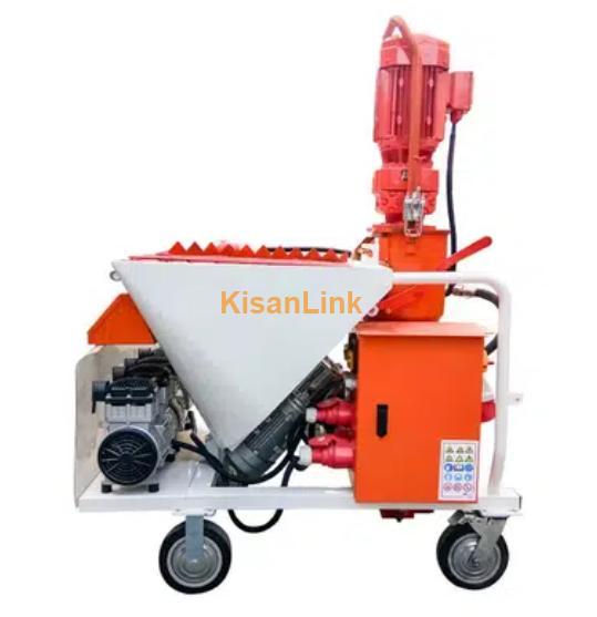 Plaster spray machine, Grout pump powered, Manual grout pump. - Kisanlink